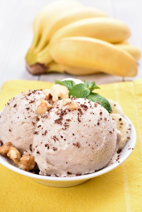 Przepisy na lody bananowe » Porady J8.pl